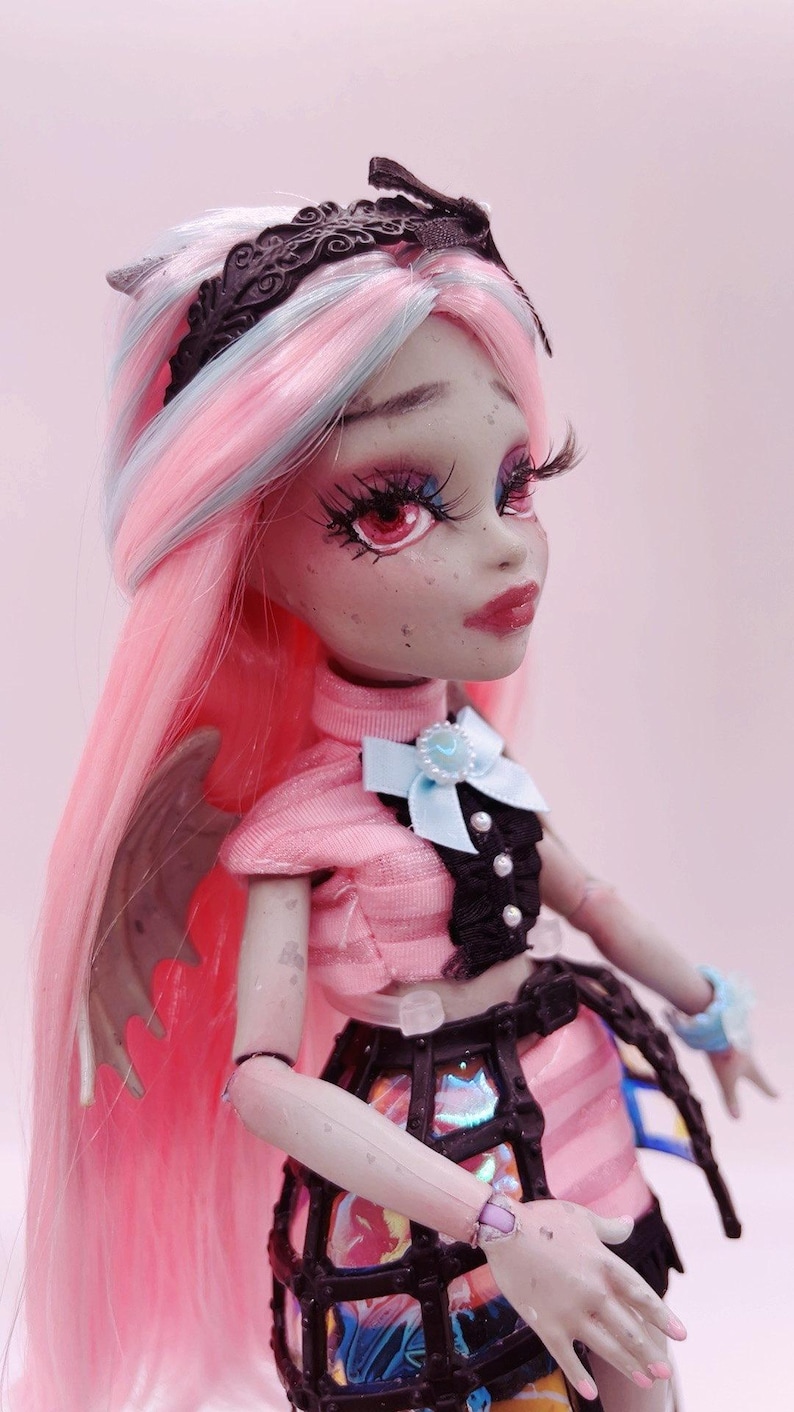 Monster High G3 Rochelle Goyle OOAK Custom Doll - Etsy