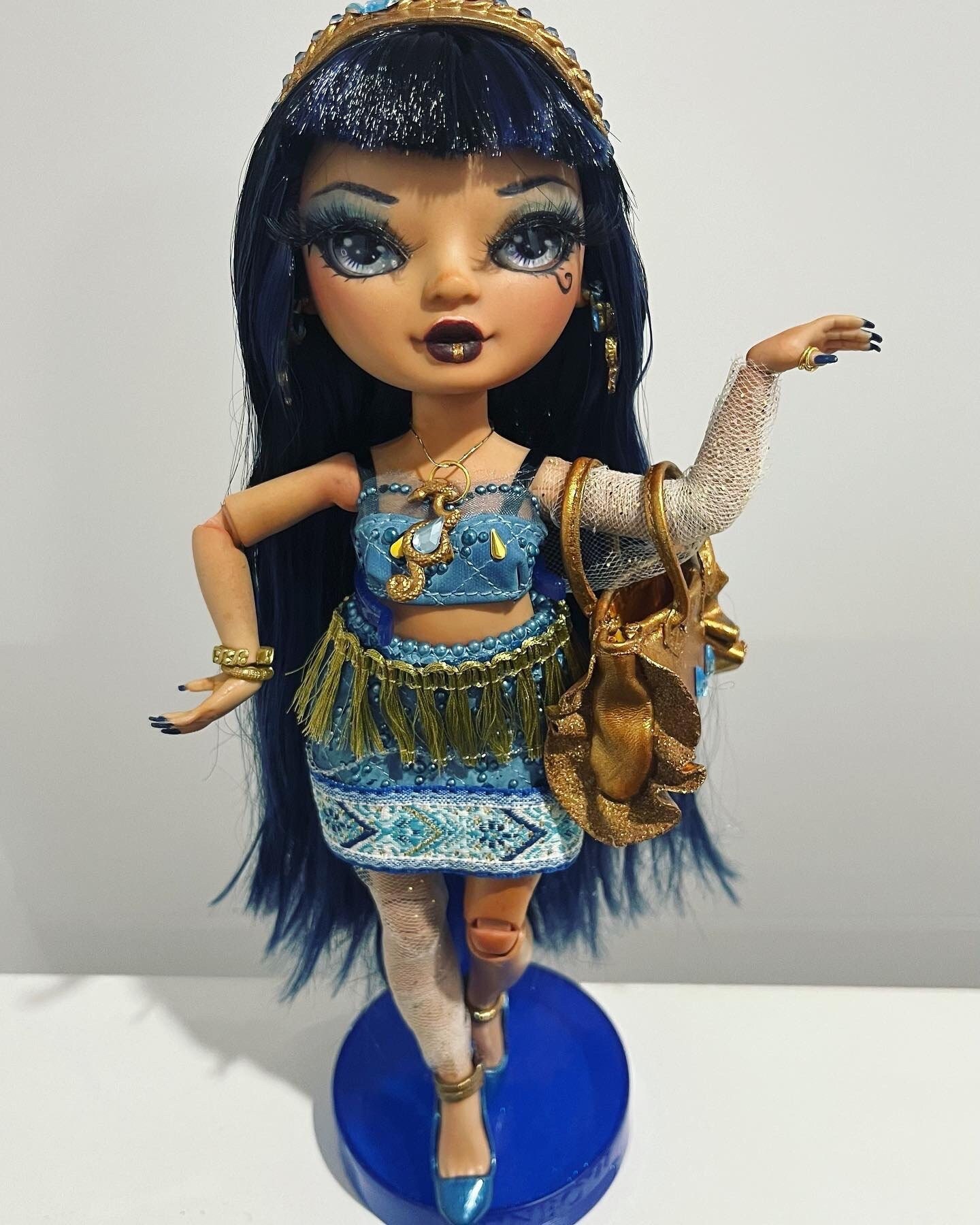 Rainbow High X Monster High OOAK Cleo Inspired Custom Doll - Etsy