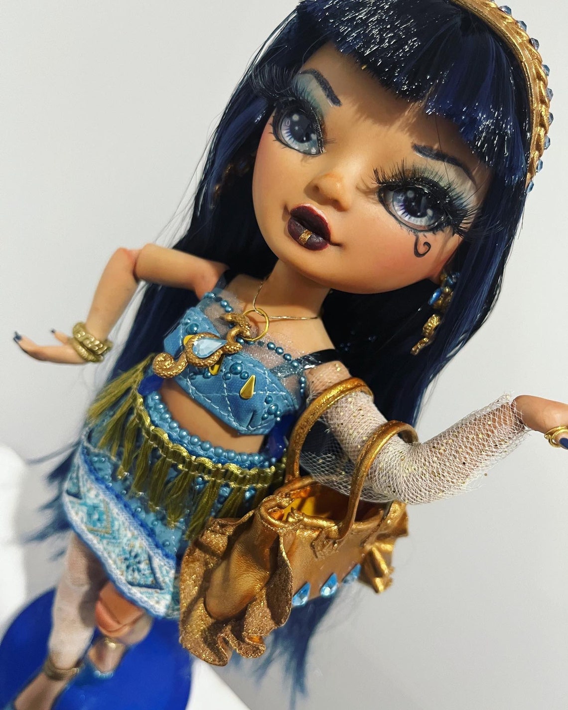 Rainbow High X Monster High OOAK Cleo Inspired Custom Doll - Etsy
