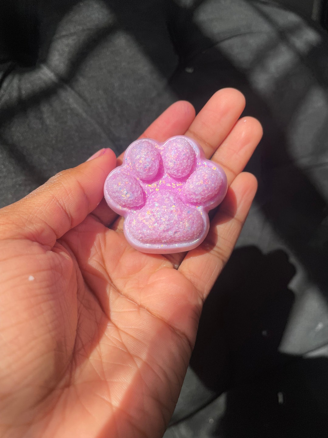 Pink Glitter Paws - Etsy