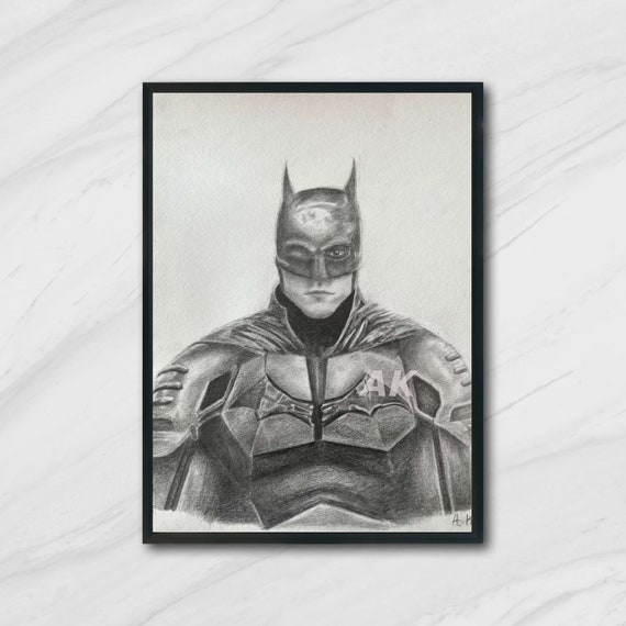 Printable Super Heroes Pencil