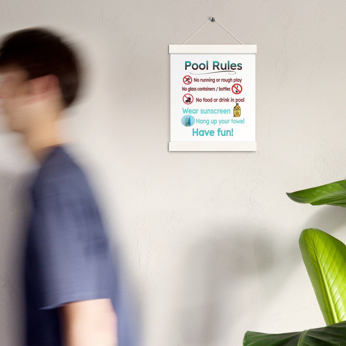 Pool Rules Sign, Pool Rules, Poster, Pool, Summer, Sign - Etsy