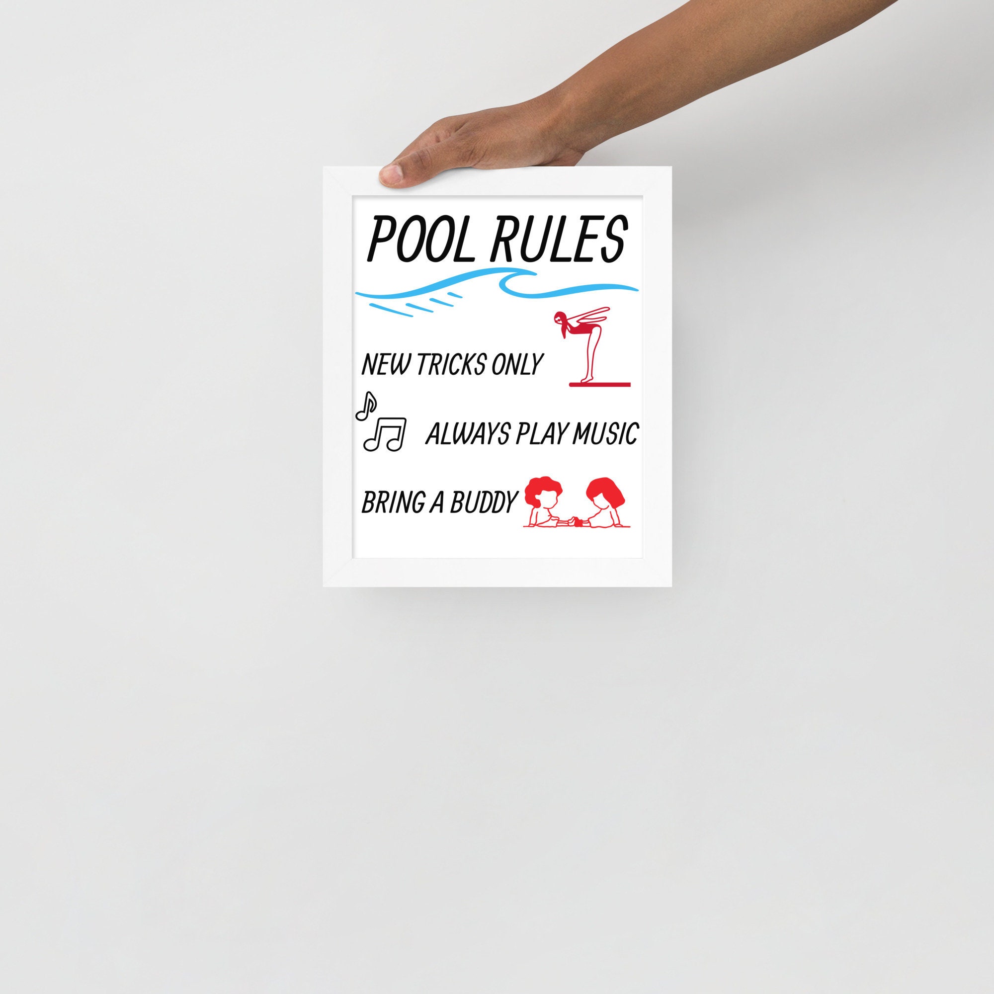 Pool Rules Sign Pool Rules Fun Pool Rules Short Pool Rules - Etsy
