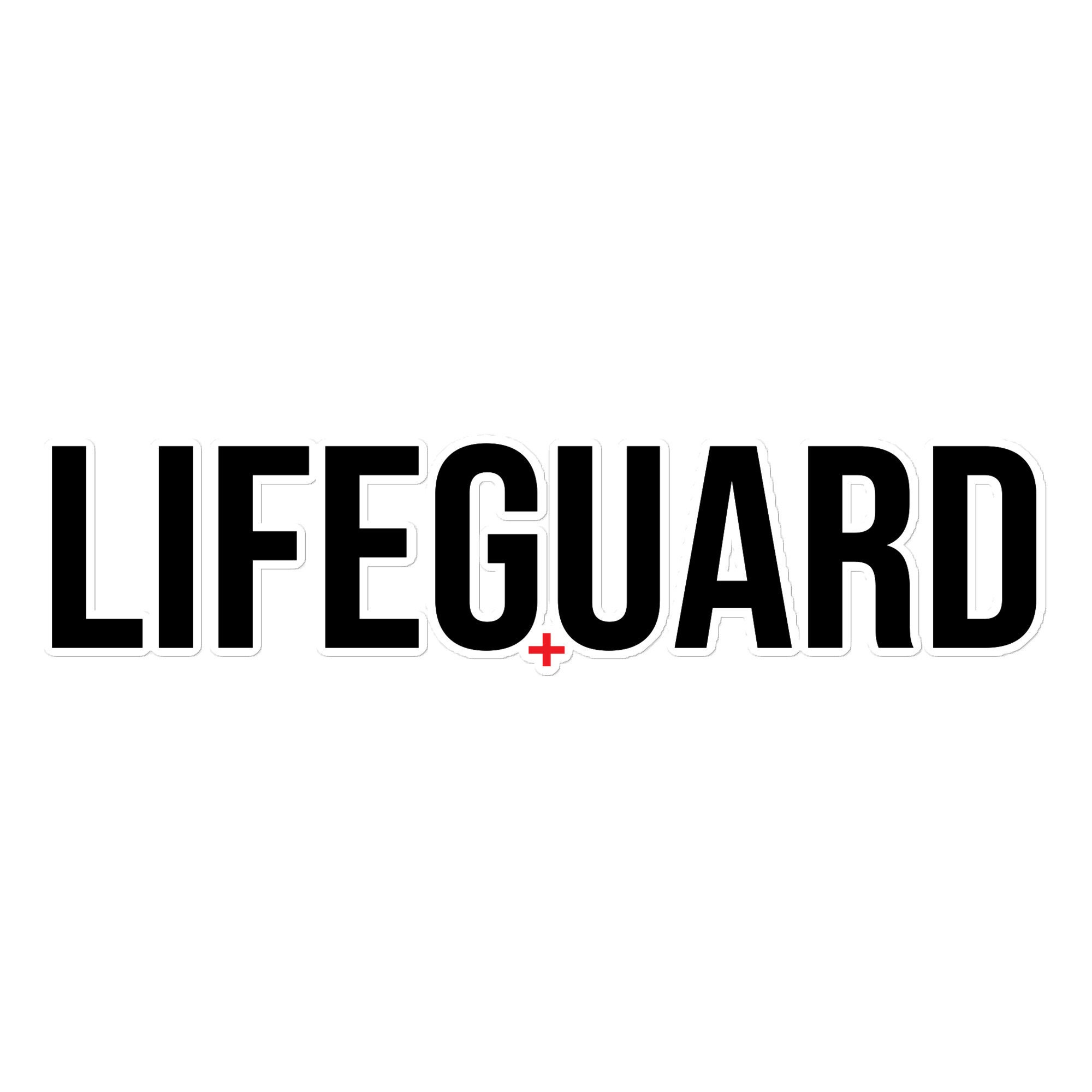 Lifeguard Sticker, Lifeguard, Safety Cross, Pool, Beach, Sticker - Etsy