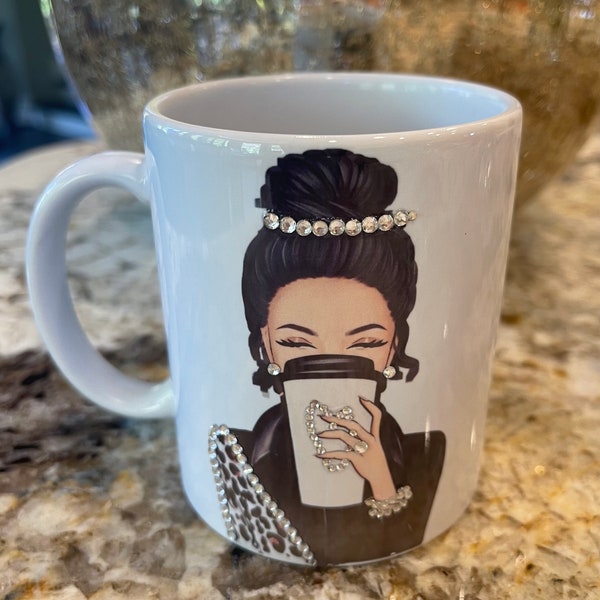 Bling Coffee Mug - Etsy