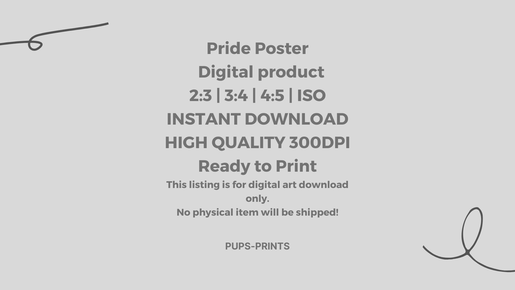 Pride Poster | Pride Prints | LGBTQ+ | Home Decor | Queer | Wall Art ...