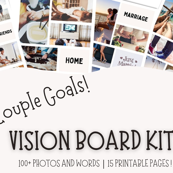 Couples Vision Board - Etsy