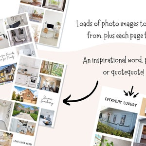 Dream Home Vision Board, Couples Vision Board, Vision Board Printable ...