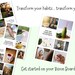 Healthy Habits Vision Board Printable, Vision Board 2026, Health Vision ...