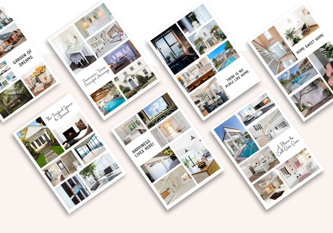 Dream Home Vision Board, Couples Vision Board, Vision Board Printable ...