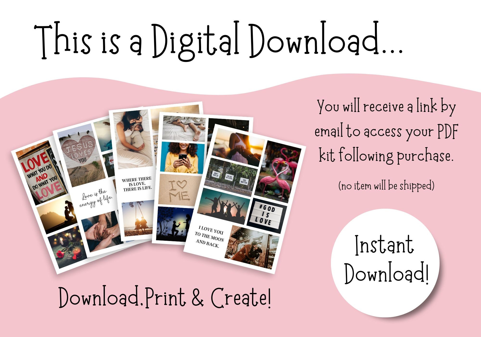 Love Vision Board Kit, Couples Vision Board, Vision Board Party 2024 ...