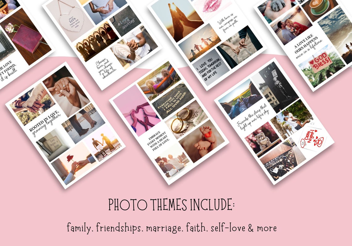 Love Vision Board Kit, Couples Vision Board, Vision Board Party 2024 ...