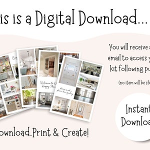 Dream Home Vision Board, Couples Vision Board, Vision Board Printable ...