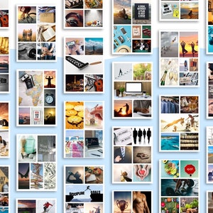 Vision Board Kit for Men, Vision Board Printable, Vision Board for Boys ...