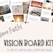 Vision Board Faith Printable, Christian Vision Board Kit, Vision Board ...