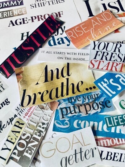 100+ Vision Board Words, Vision Board Party Printable, Vision Board Kit ...