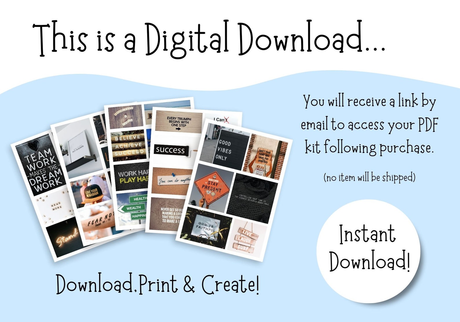 Vision Board Kit for Men, Boys Vision Board Printables, Vision Board ...