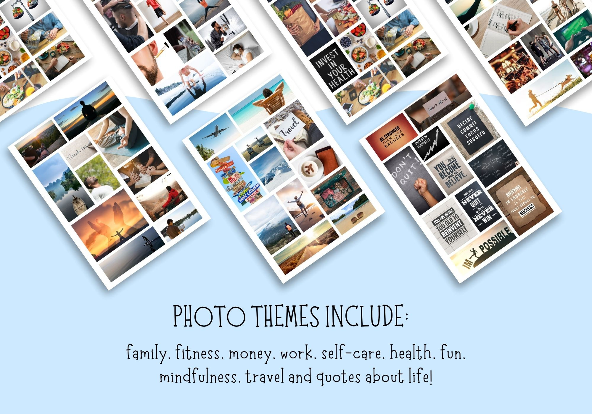 Vision Board Kit for Men, Boys Vision Board Printables, Vision Board ...