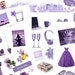 Purple Vision Board Printable, Vision Board Kit for Women 2026, Vision ...