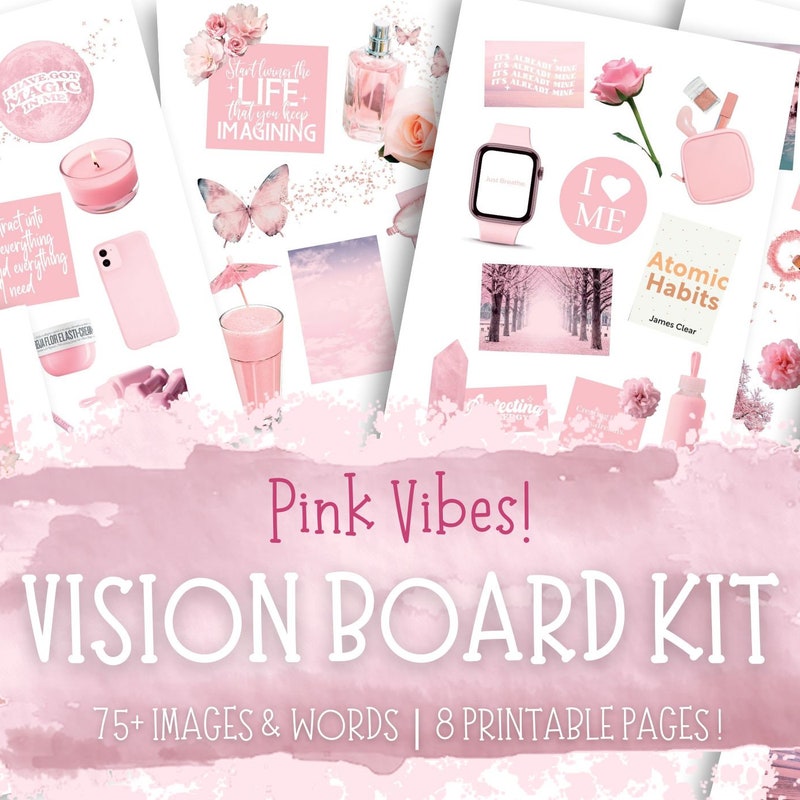 Vision Board Printables - Etsy
