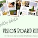 Healthy Habits Vision Board Printable, Vision Board 2024, Health Vision ...