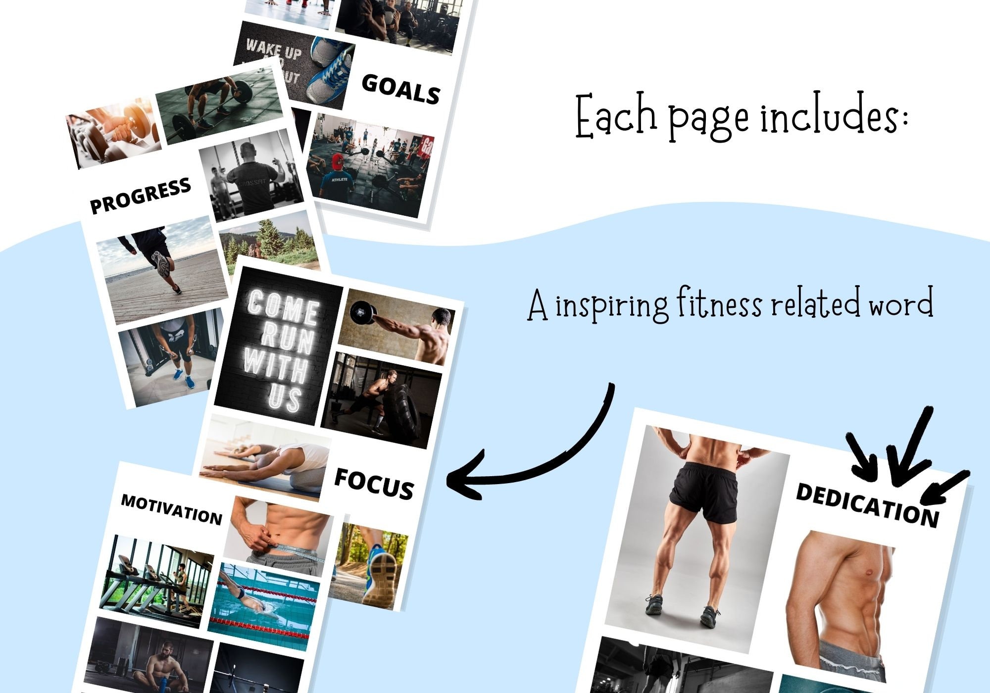 Vision Board Kit for Men, Boys Vision Board Printables, Vision Board ...