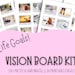 Vision Board Kit for Women, Vision Board Printable Kit, Vision Board ...