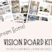 Dream Home Vision Board, Couples Vision Board, Vision Board Printable ...