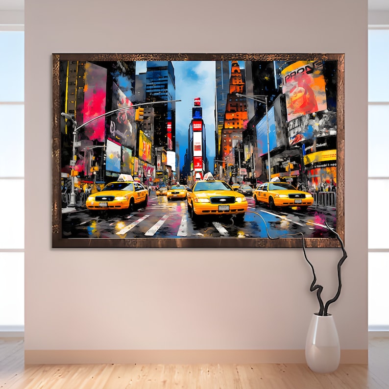 New York Times Square Graffiti: Manhattan's Vibrant Vibe - Urban Cab ...