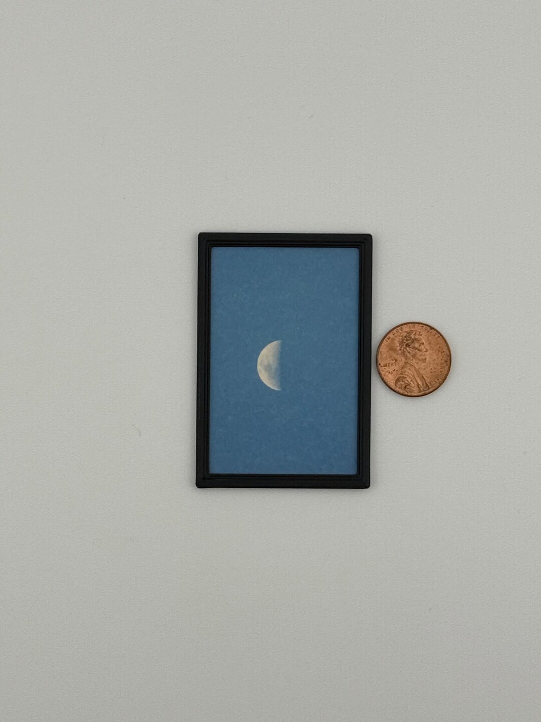 1:12th Miniature Artwork- Half Moon - Etsy