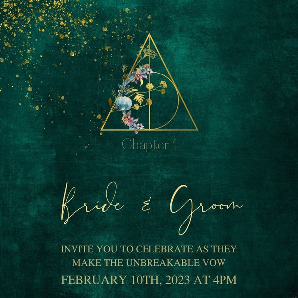 Deathly Hallows Print - Etsy