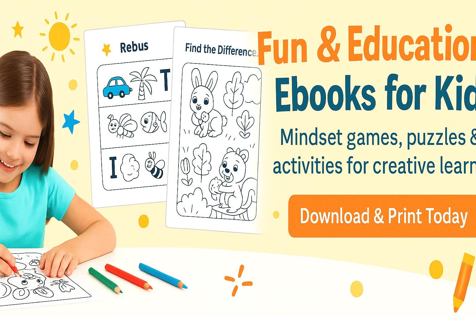 10 Kids Coloring Pages | Animals, Cars & Unicorns | Printable Activity ...