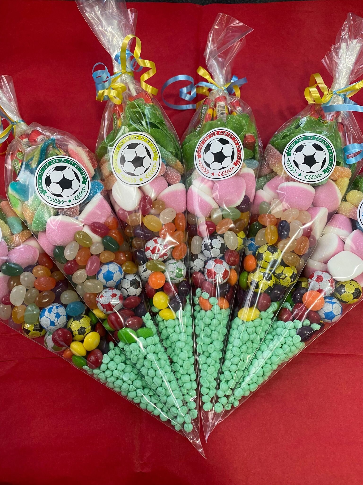 Football Sweet Cones - Etsy UK