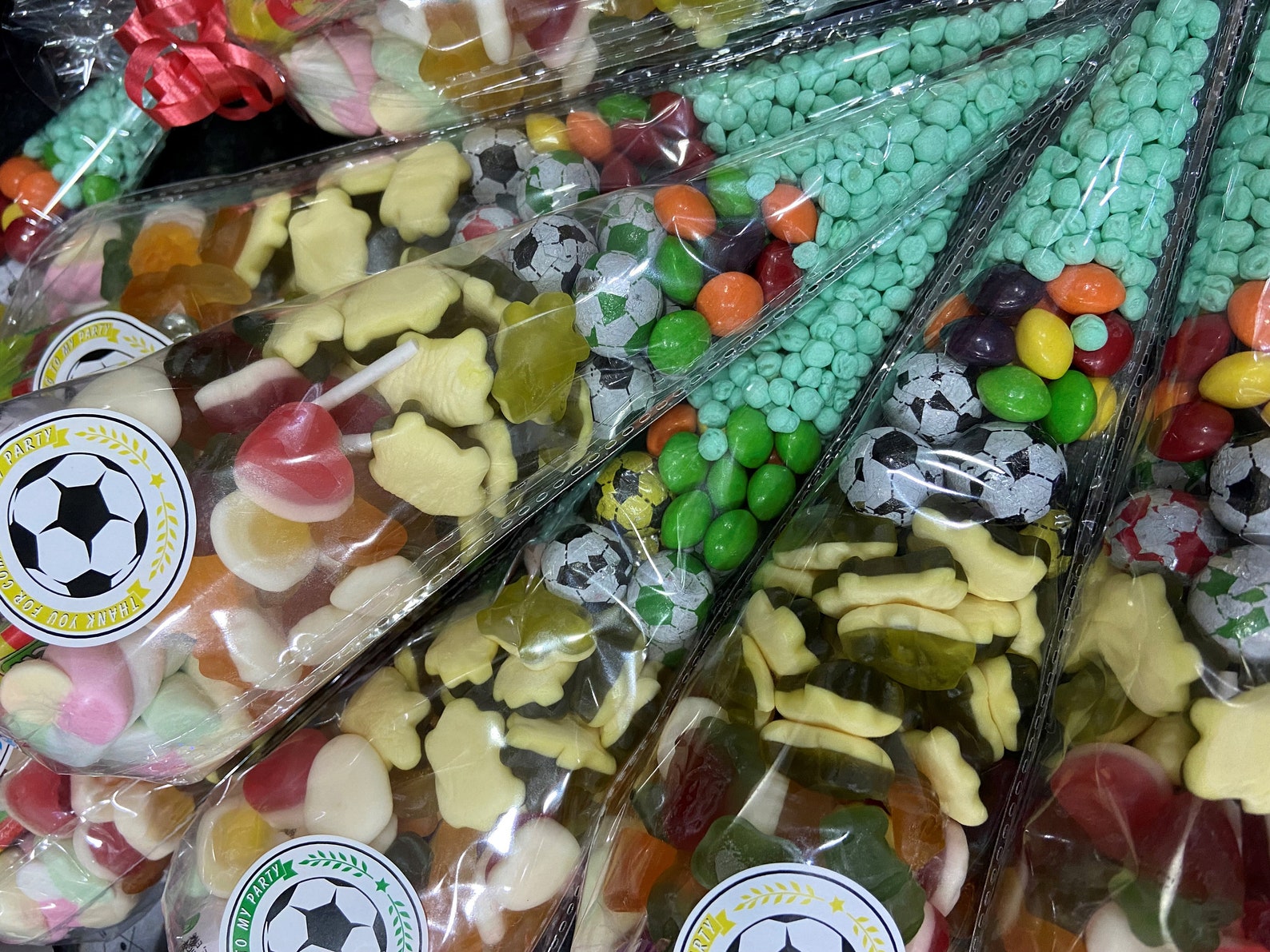 Football Sweet Cones - Etsy UK