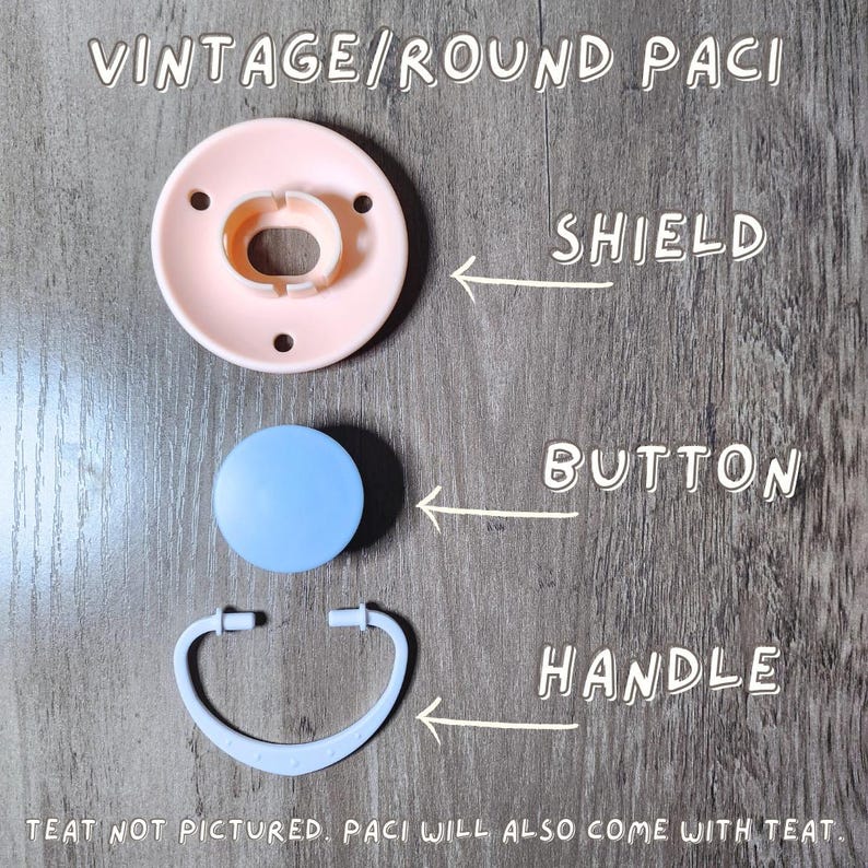 Vintage Base Build-a-paci Adult Pacifier - Little Space, Agere, Age ...