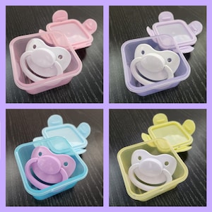 Plain Adult Pacifier With Storage Box - Little Space, Agere, Age ...