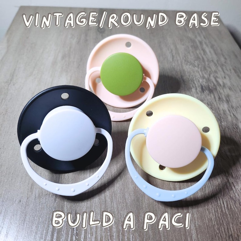 Vintage Base Build-a-paci Adult Pacifier Little Space, Agere, Age ...