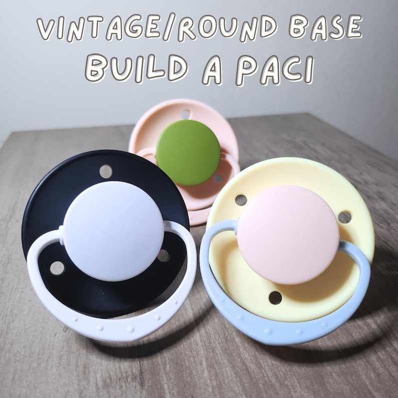 Vintage Base Build-a-paci Adult Pacifier - Little Space, Agere, Age ...