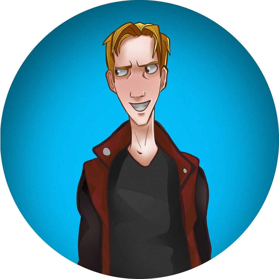 Commission Cartoon Portrait for Your Social Media Avatar Twitch ...