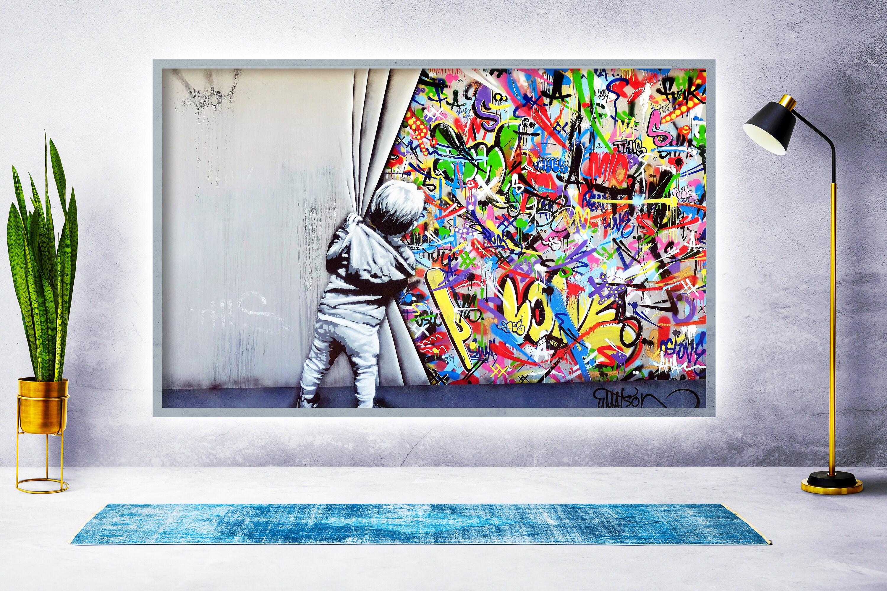 Banksy Life is Short,printable Digital File of Banksy's Famous,graffiti ...
