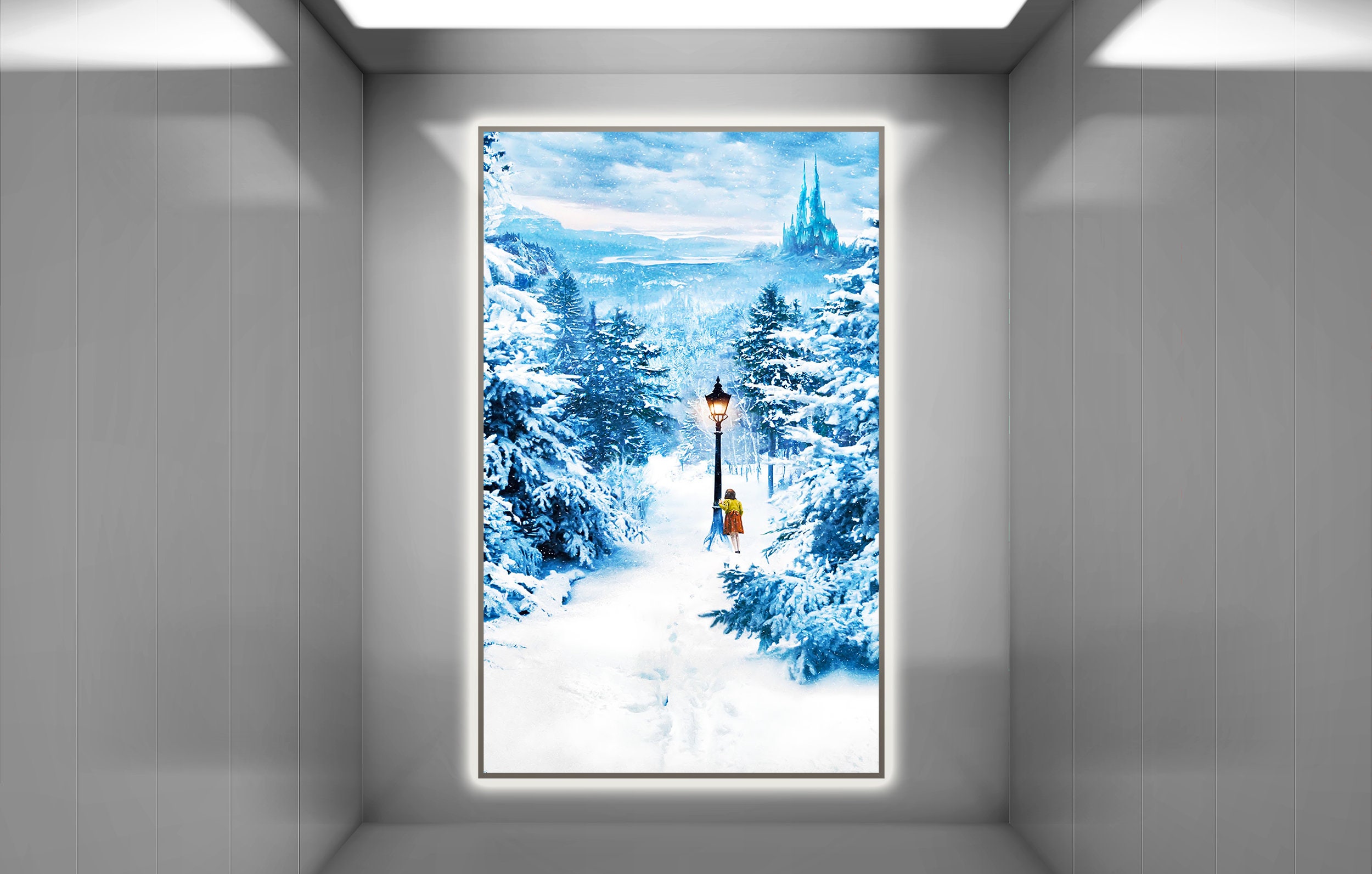 Narnia Wall Artnarnia Snow Narnia Poster Chronicles of - Etsy