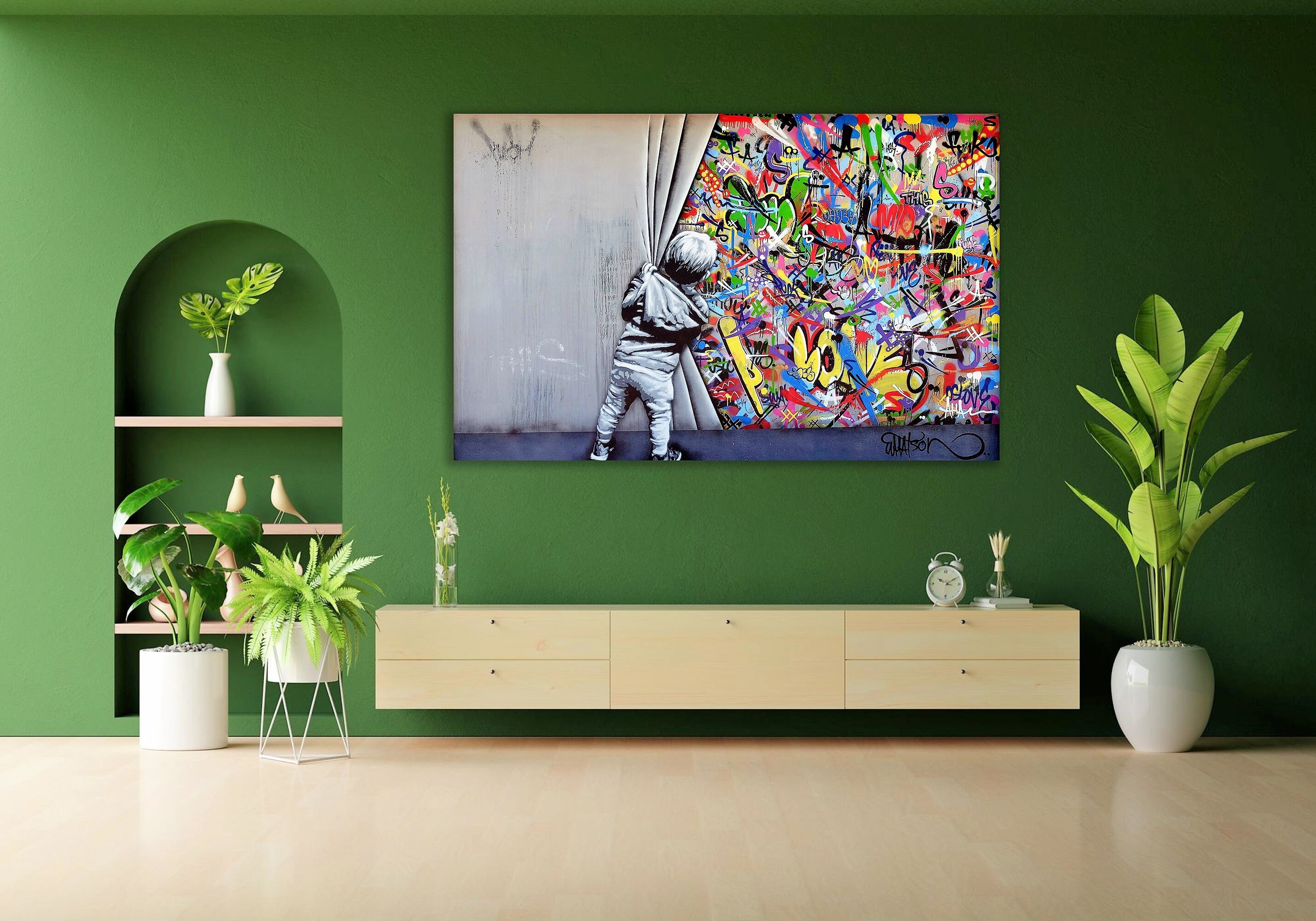 Banksy Life is Short,printable Digital File of Banksy's Famous,graffiti ...