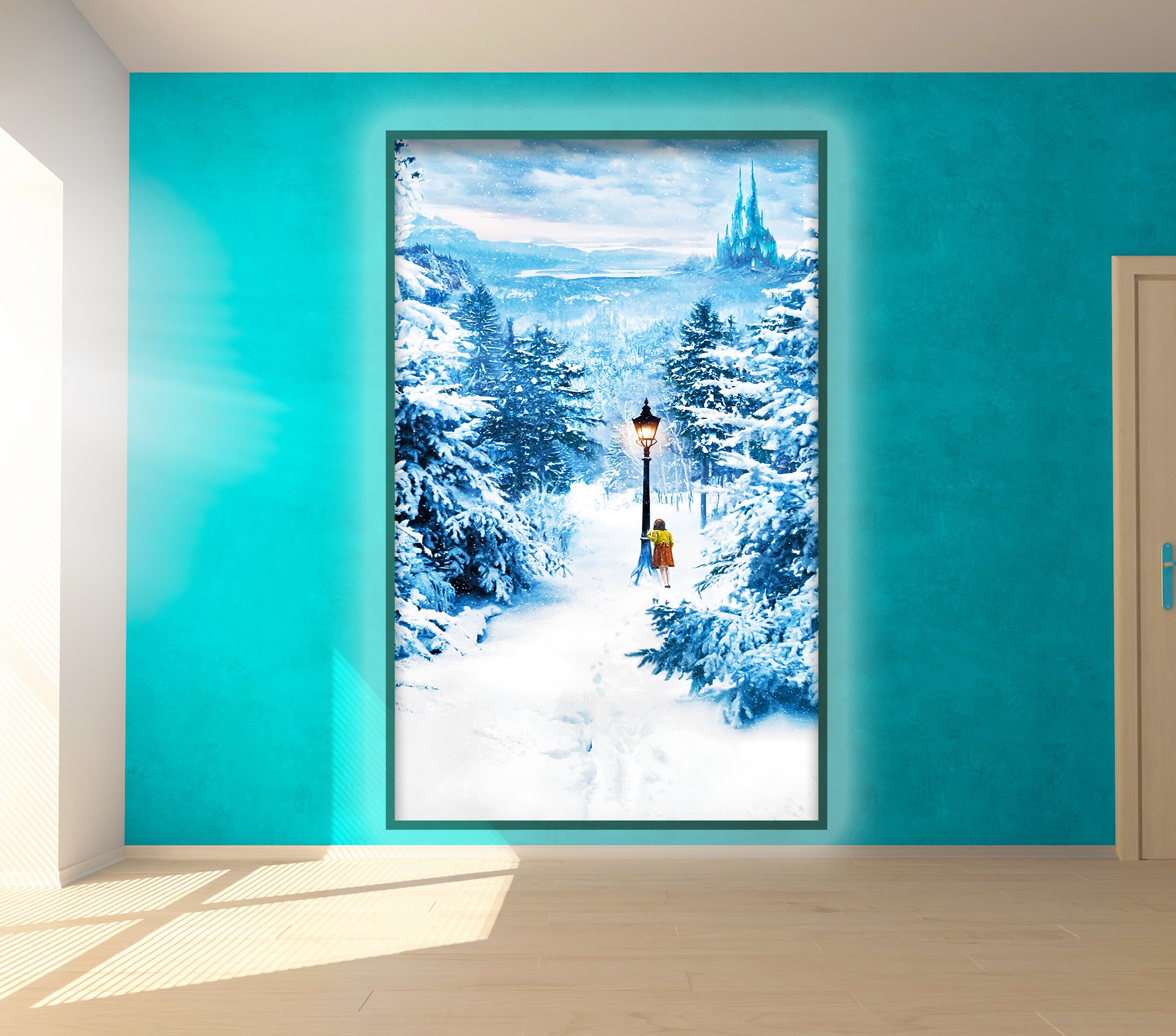 Narnia Wall Artnarnia Snow Narnia Poster Chronicles of - Etsy
