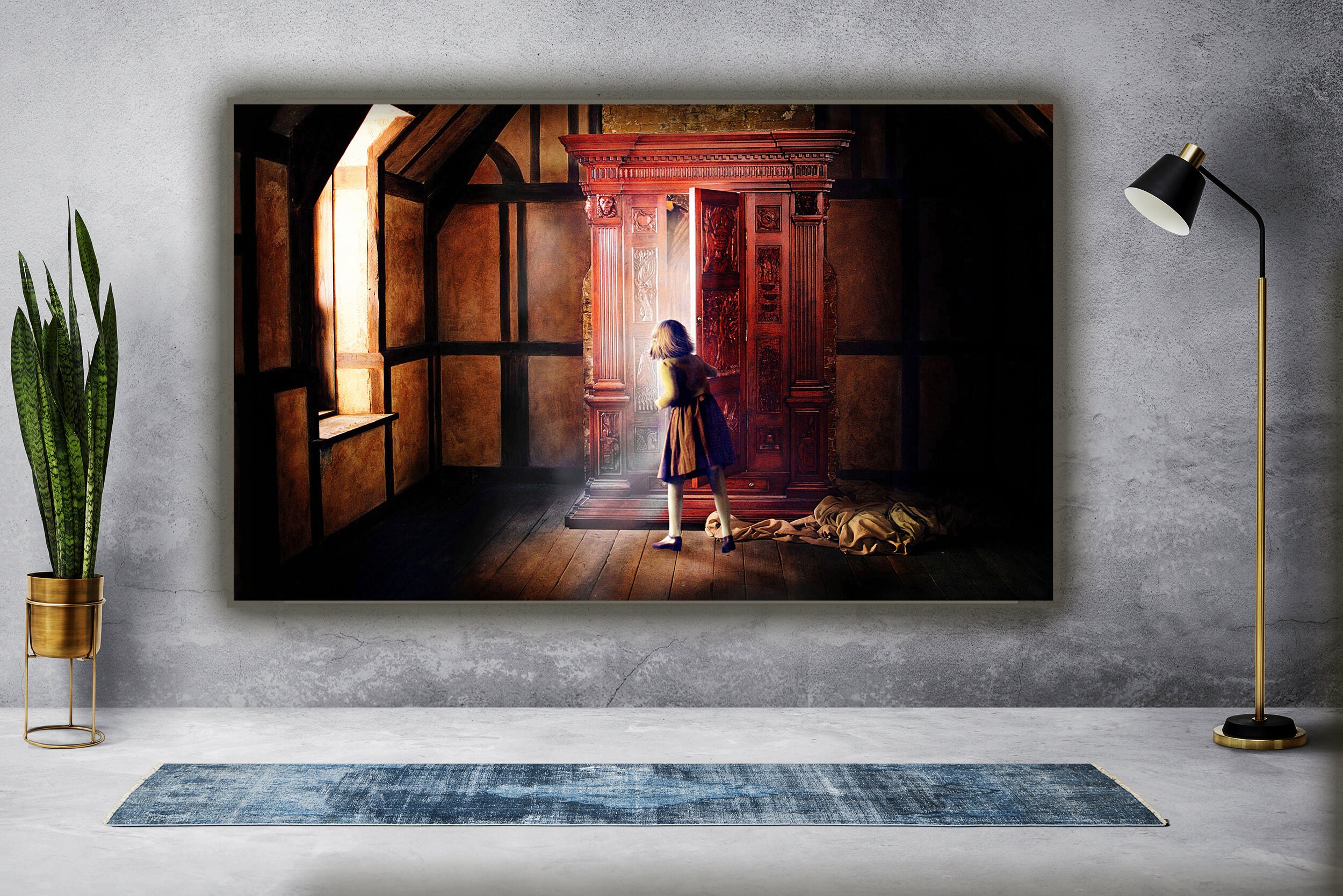 Narnia Wardrobe,narnia Wall Art,the Chronicles of Narnia,digital Print ...