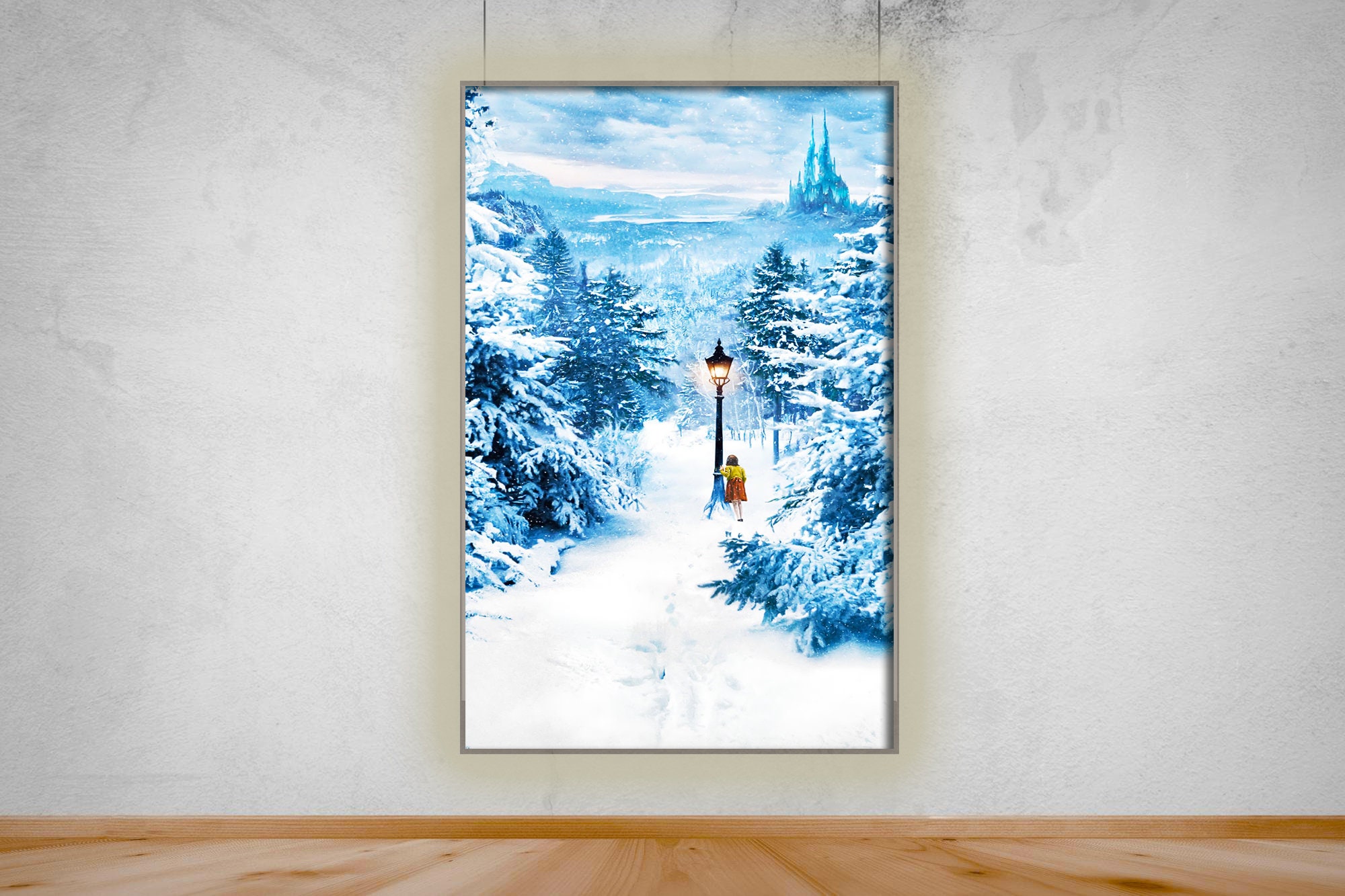 Narnia Wall Art,narnia Snow, Narnia Poster, Chronicles of Narnia Art ...
