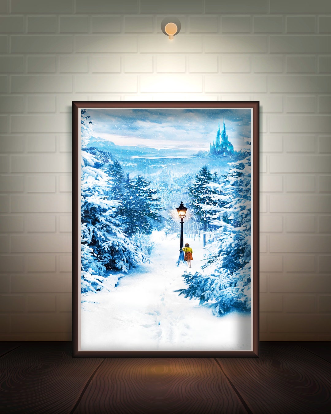 Narnia Wall Art,narnia Snow, Narnia Poster, Chronicles of Narnia Art ...