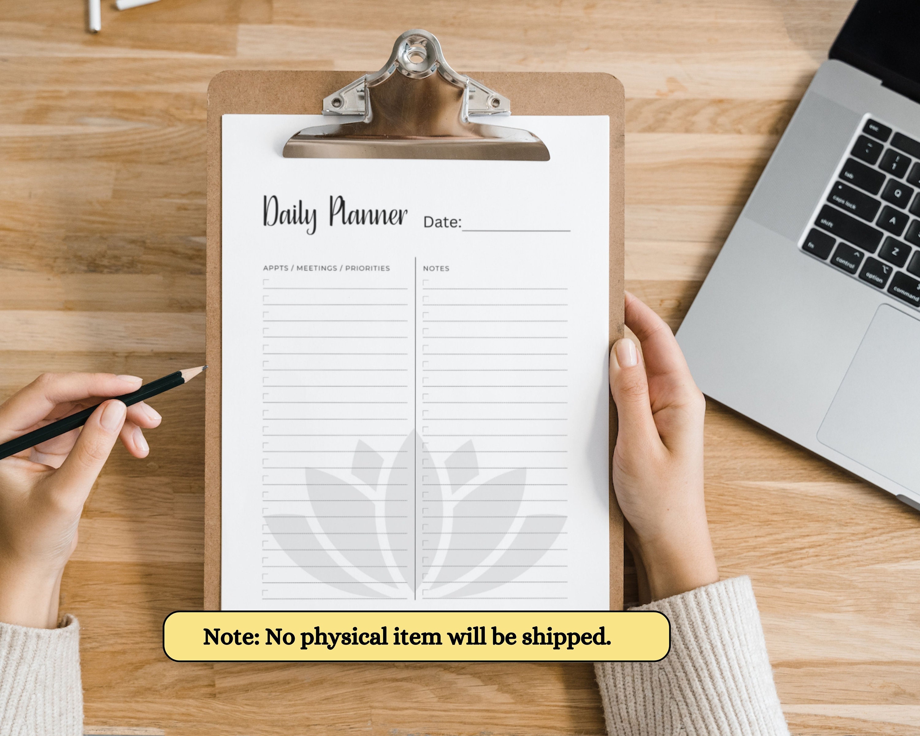 Printable Schedule Goodnotes PDF Checklist Printable Daily Planner Page ...