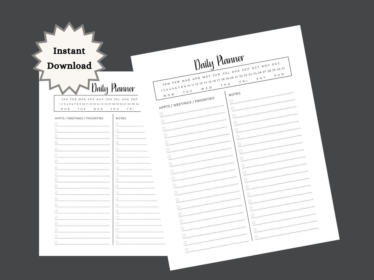 Canva Template to Do List Printable, Goodnotes Compatible Simple ...