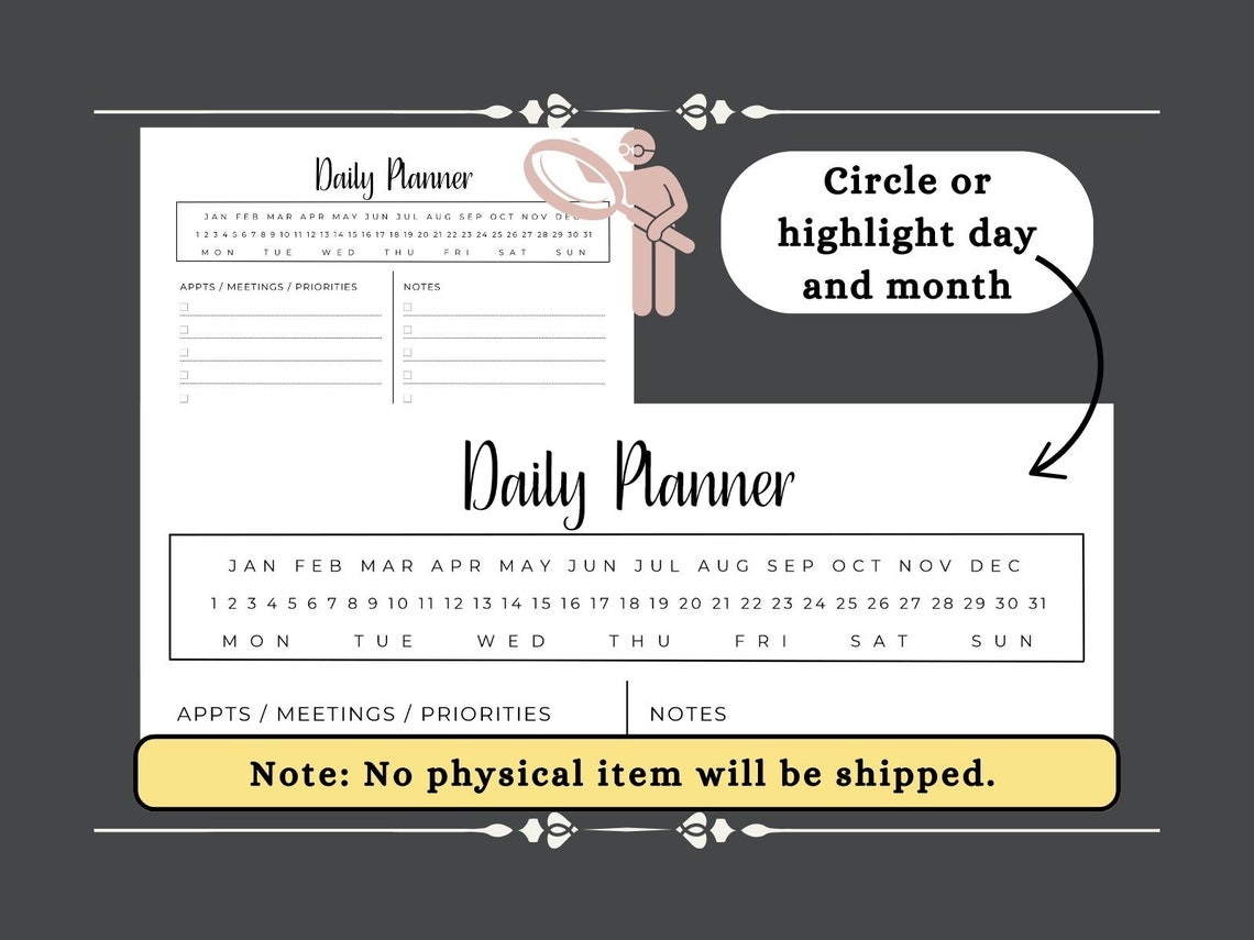 Canva Template to Do List Printable, Goodnotes Compatible Simple ...