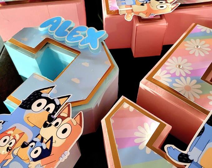 Bluey Painted Letters - Etsy